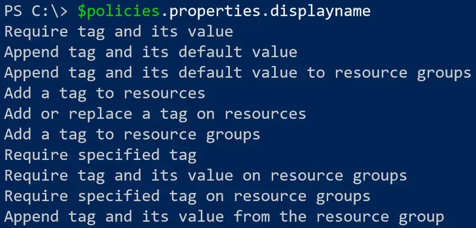 Use Azure Policies to Require Resource Tags with PowerShell | Jeff Brown Tech