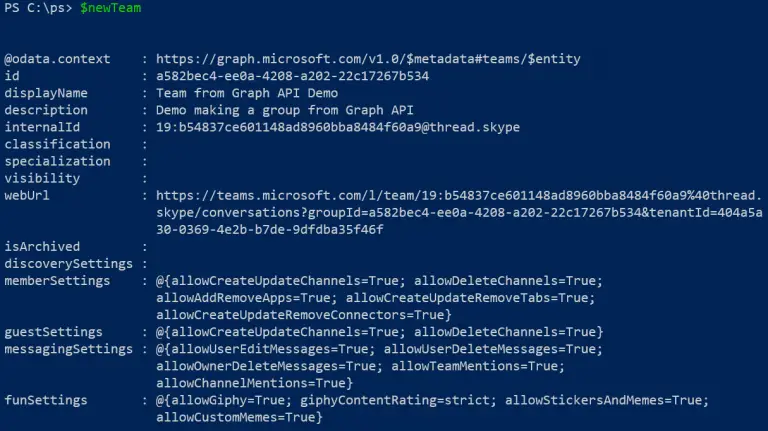 Graph Api Powershell And Microsoft Teams Tutorial Jeff Brown Tech
