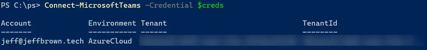 Microsoft Teams PowerShell: Install and Connect Guide | Jeff Brown Tech